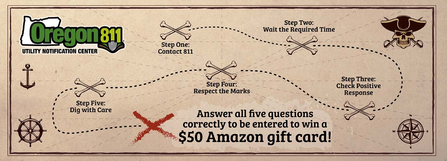 2024 Safe Digging Treasure Hunt Contest – Oregon 811
